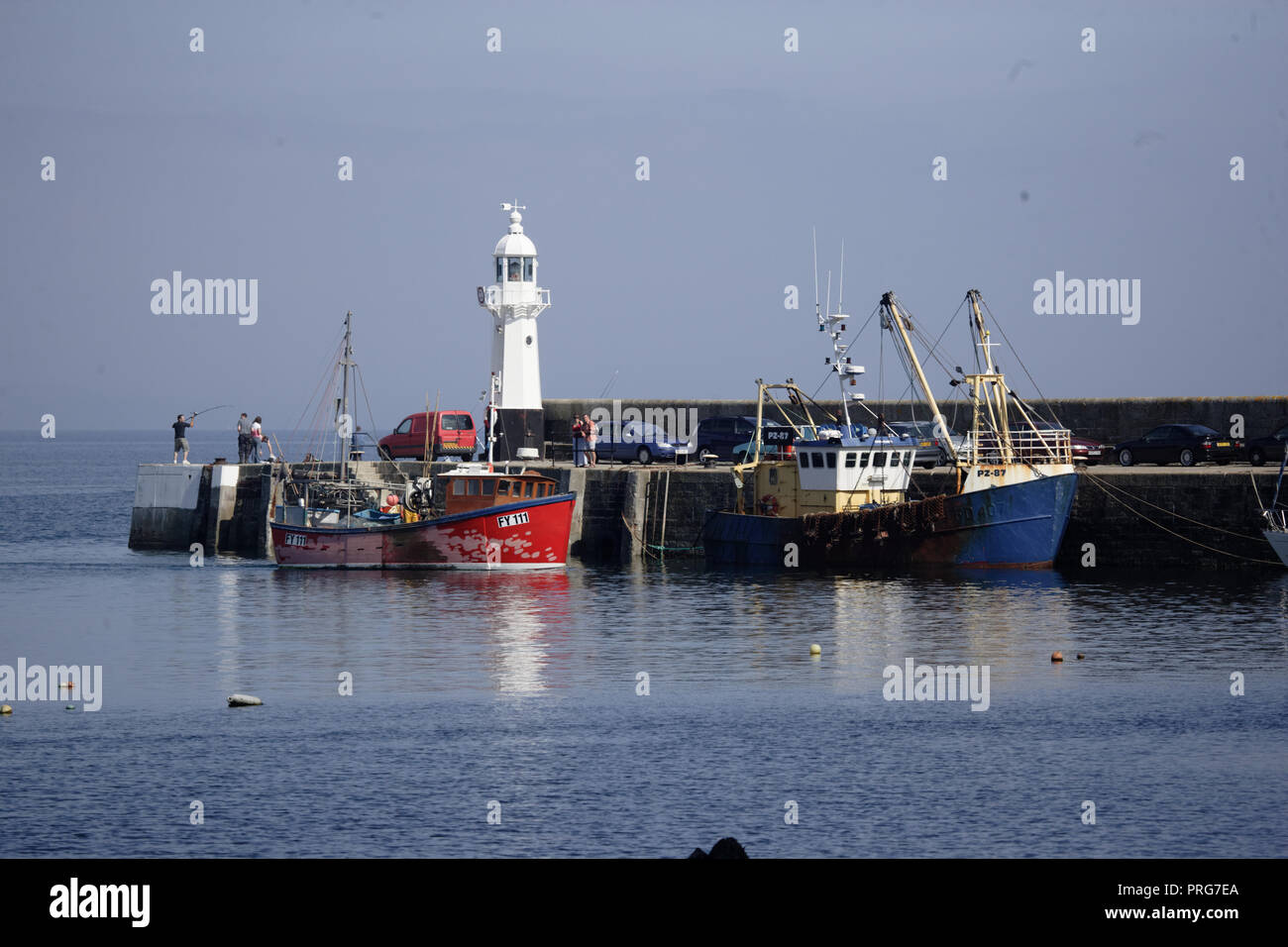 Penhallow Hotel burns down, Newquay Cornwall UK Stock Photo - Alamy