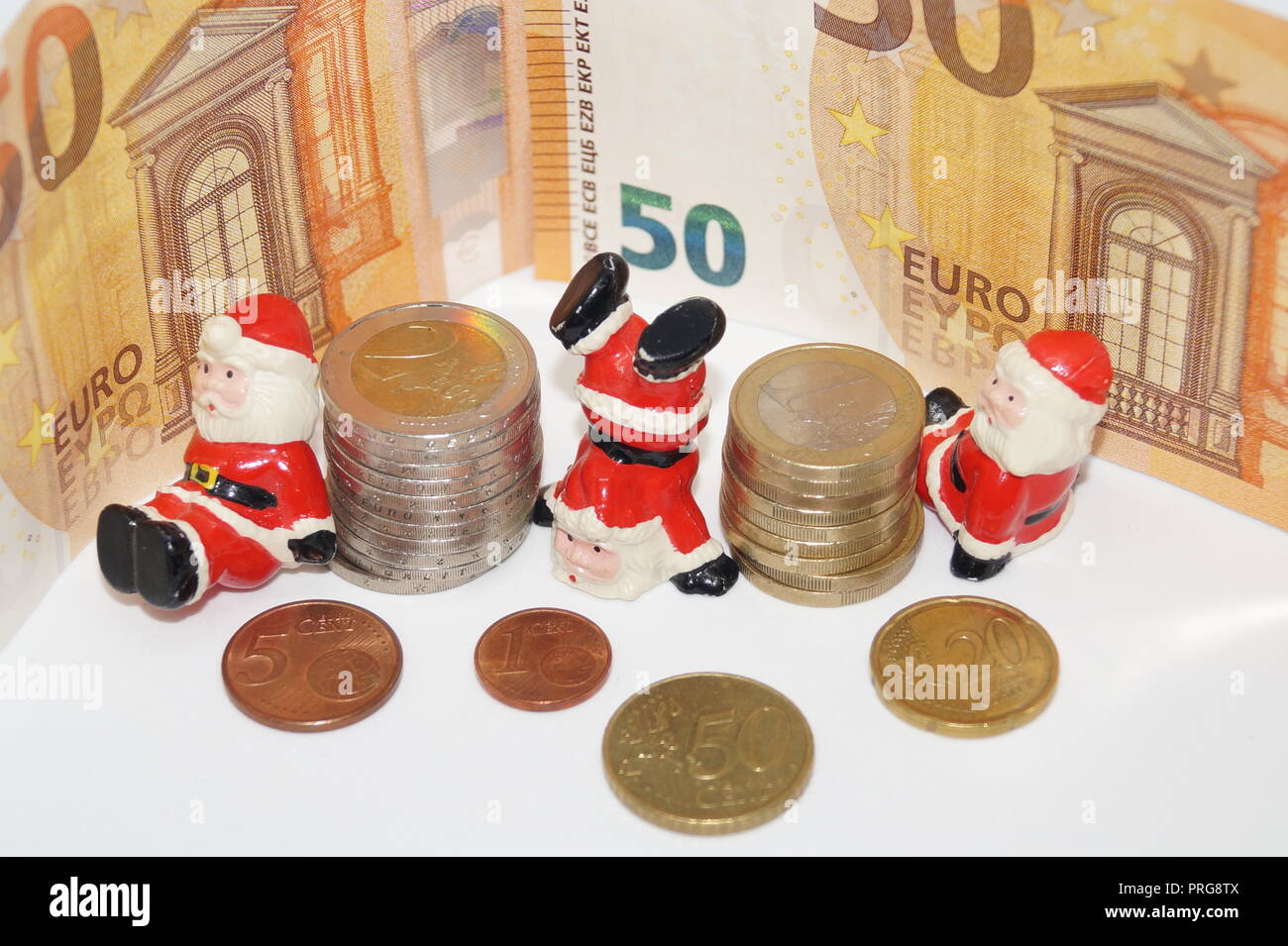 Christmas Money on the payroll Stock Photo - Alamy
