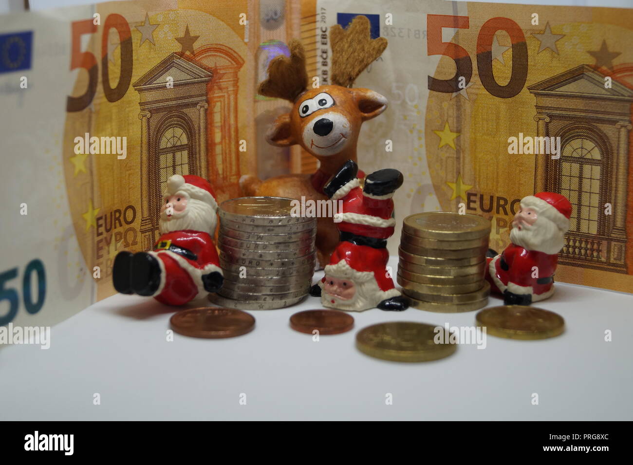 Christmas Money on the payroll Stock Photo - Alamy