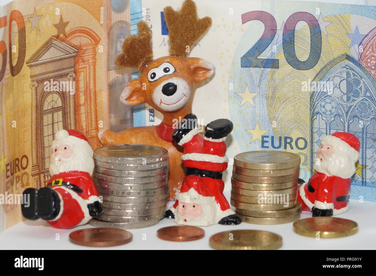 Christmas Money on the payroll Stock Photo - Alamy