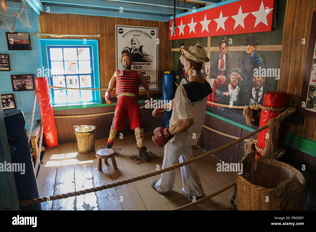 Popeye Village, Maltahouse Stock Photo - Alamy