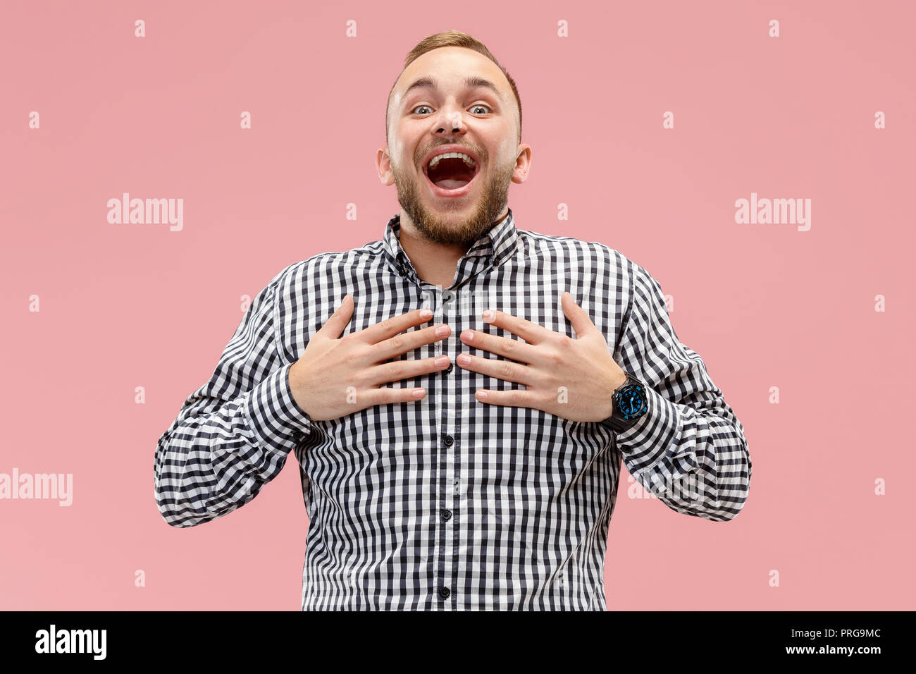 I won. Winning success happy man celebrating being a winner. Dynamic ...