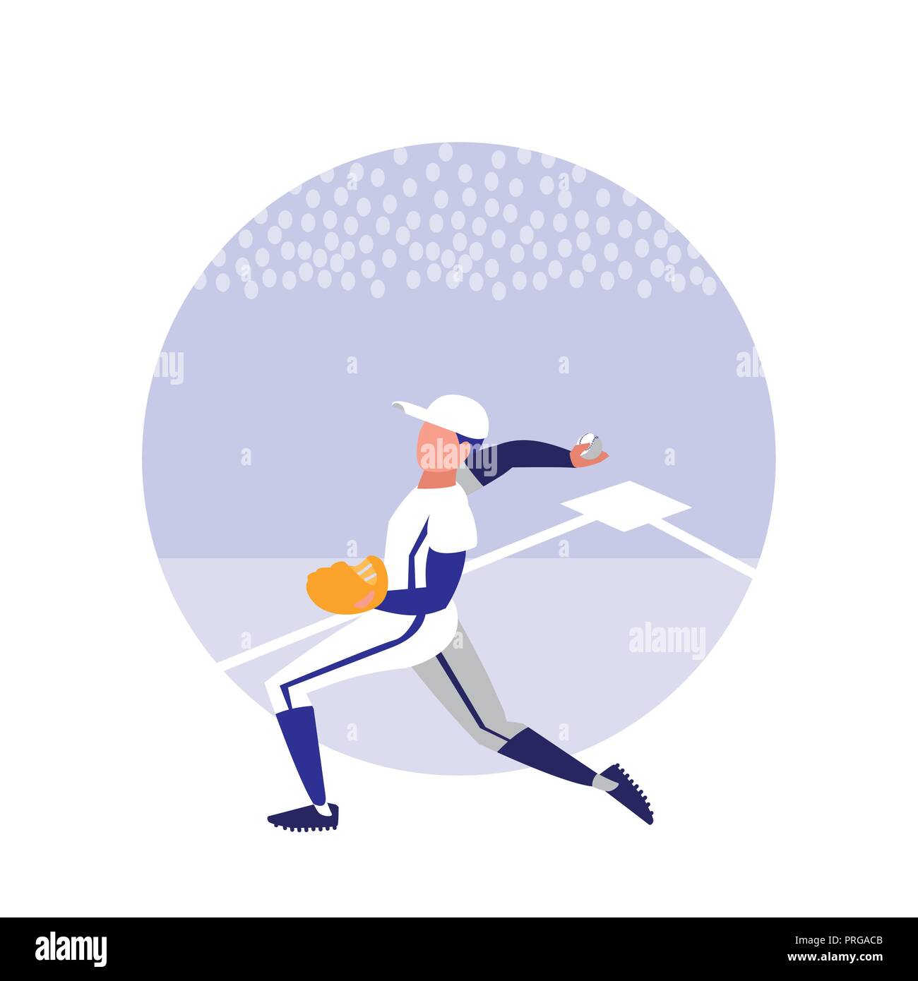 International league baseball game Stock Vector Images - Alamy