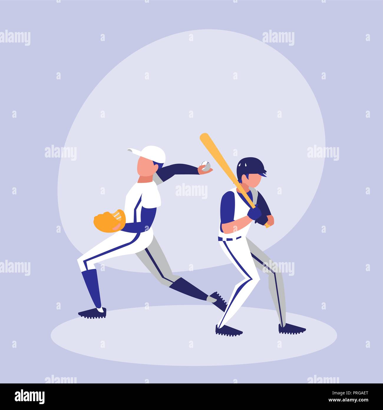 International league baseball game Stock Vector Images - Alamy