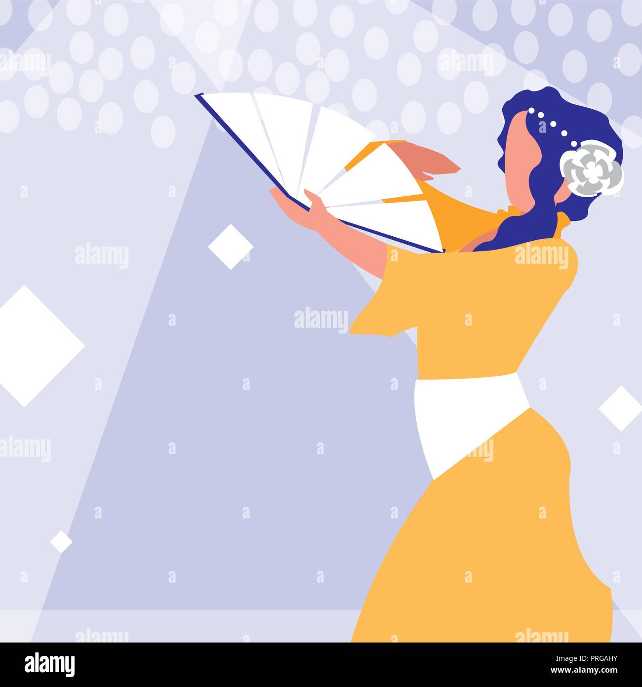 Cartoon flamenco dancer hi-res stock photography and images - Alamy