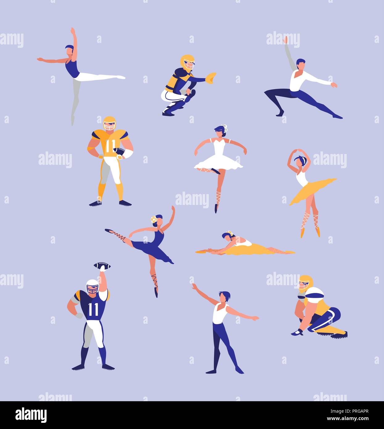 goalkeeper football and women cheerleader vector illustration design ...