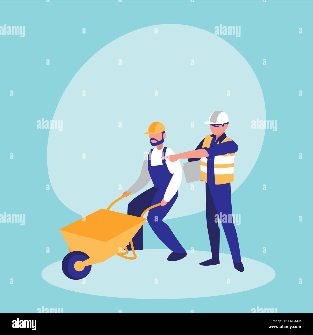 Builders cart Stock Vector Images - Alamy