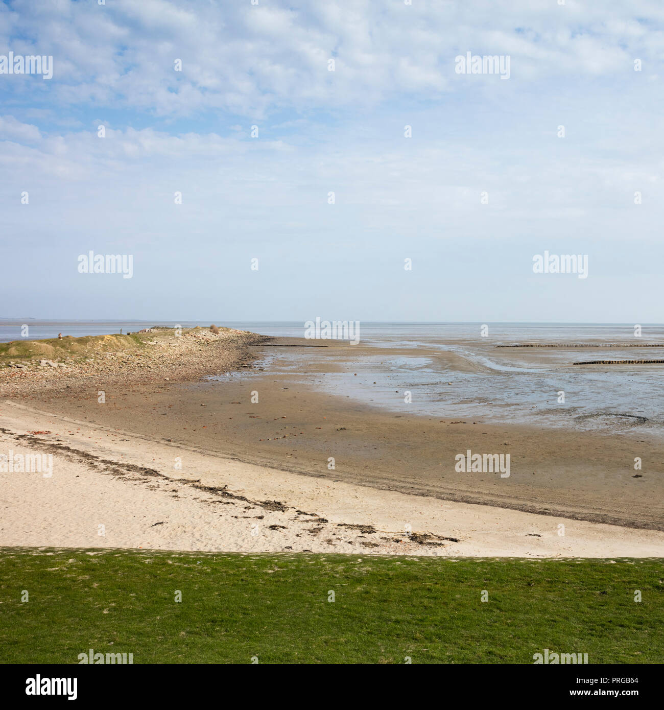 National park wadden sea, Sylt, North Frisian Island, North Frisia ...