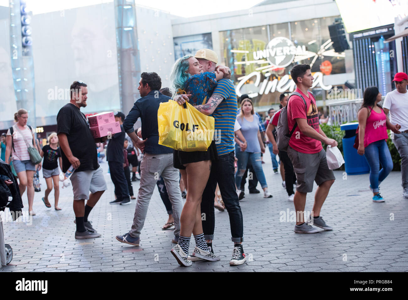Food night market los angeles hi-res stock photography and images - Alamy