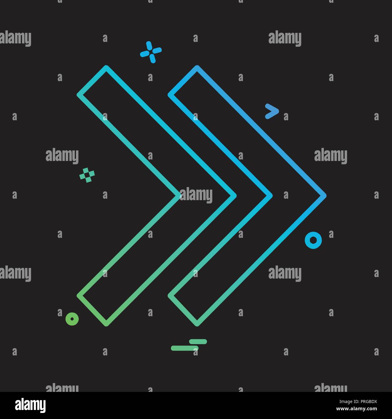 Arrows icon design vector Stock Vector Image & Art - Alamy