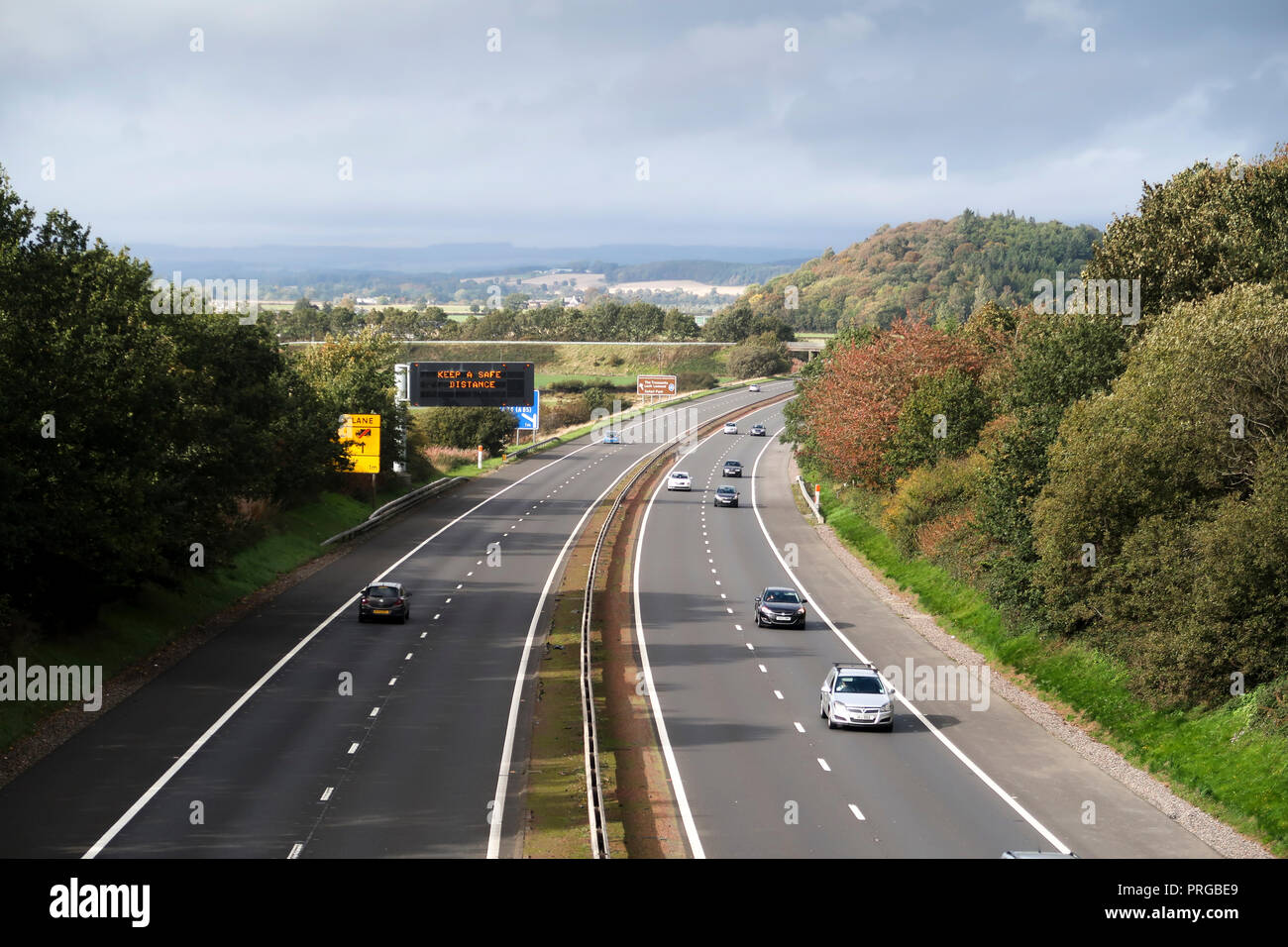 M9 motorway hi-res stock photography and images - Alamy