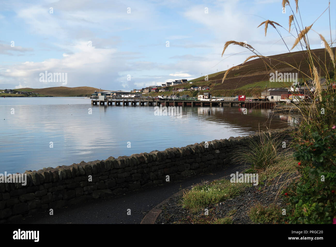 Scalloway Shetland Islands Stock Photo - Alamy
