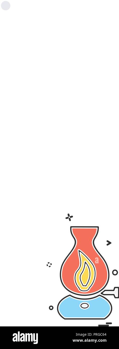 Fire icon design vector Stock Vector Image & Art - Alamy