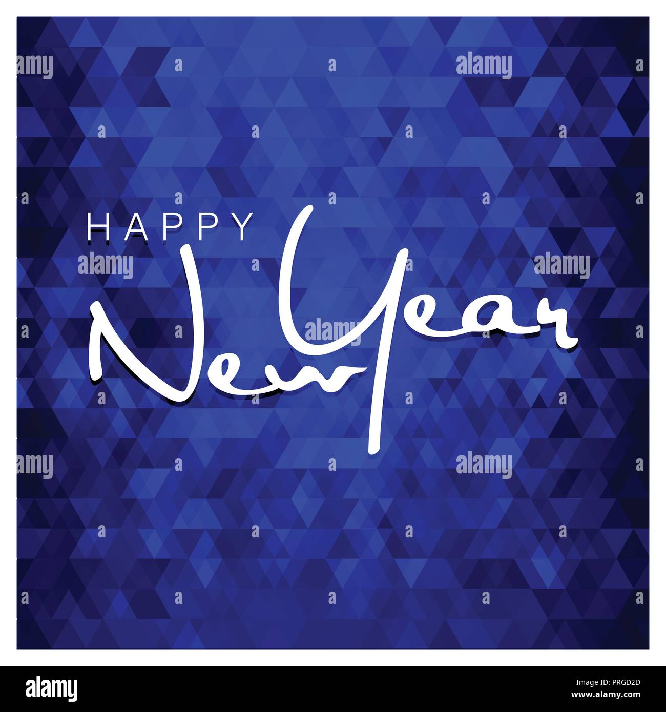 Happy New Year Typography with abstract background design vector Stock ...