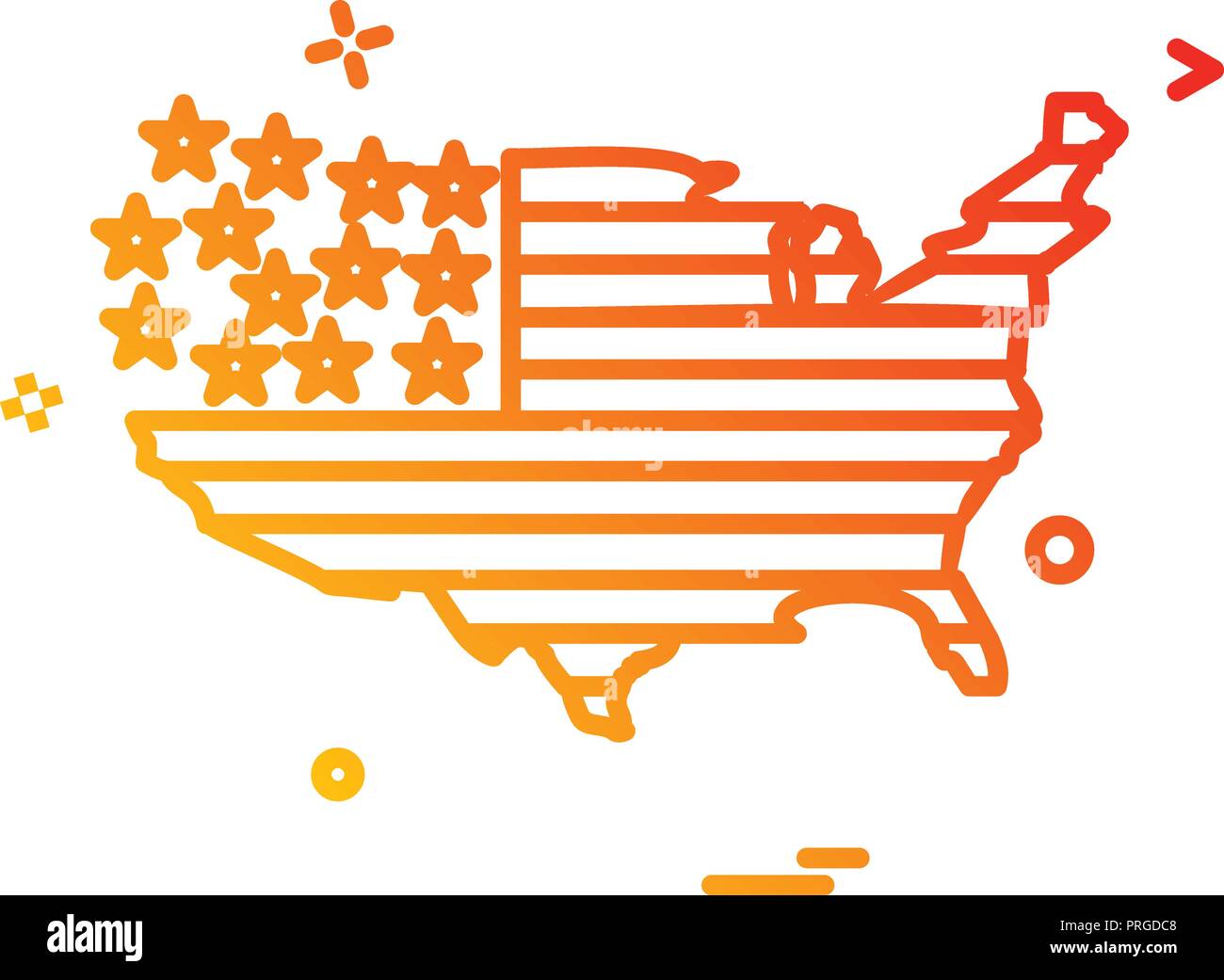 map america icon vector Stock Vector Image & Art - Alamy