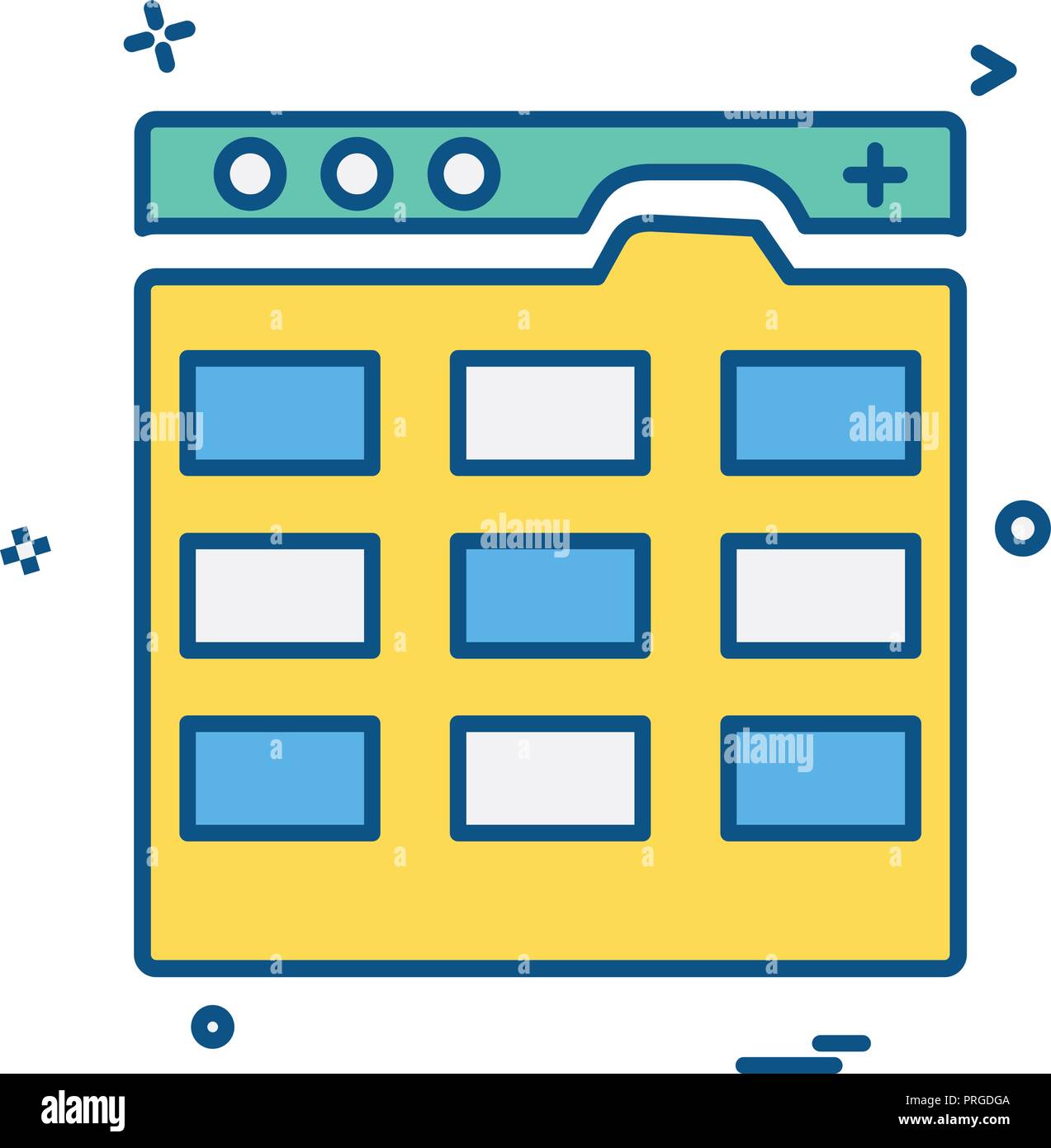 Web layouts icon design vector Stock Vector Image & Art - Alamy