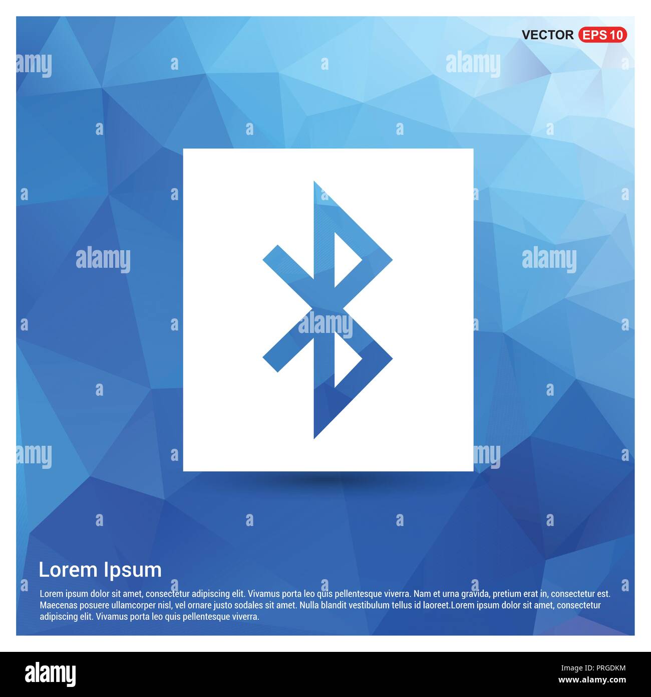Bluetooth connection icon - Free vector icon Stock Vector Image & Art ...