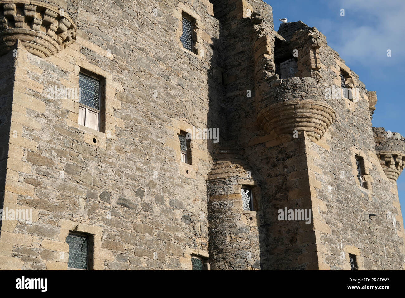 Scalloway Castle Shetland Stock Photo - Alamy