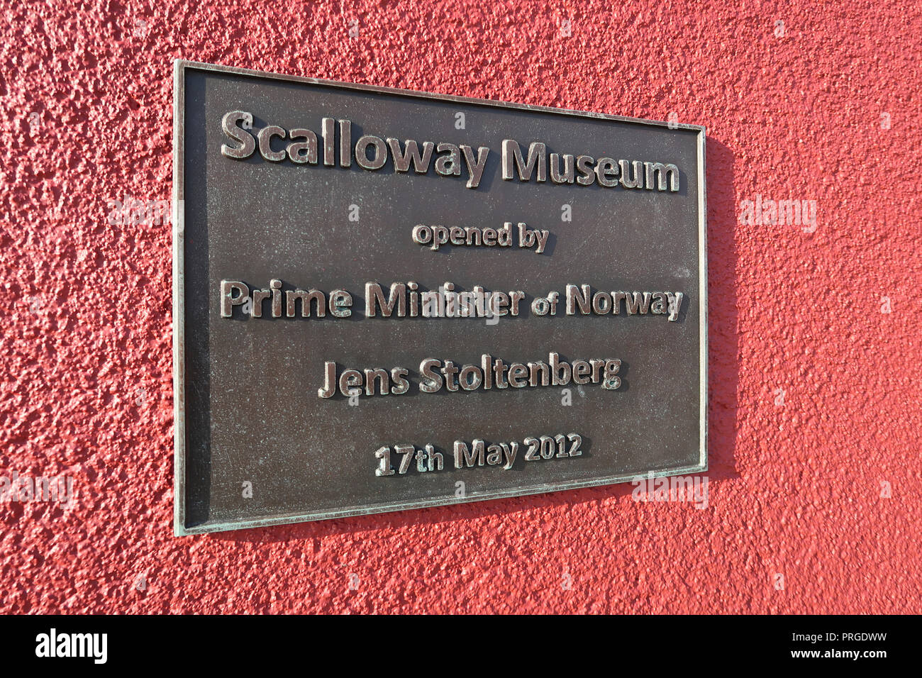 Scalloway Museum Shetland Islands Stock Photo - Alamy