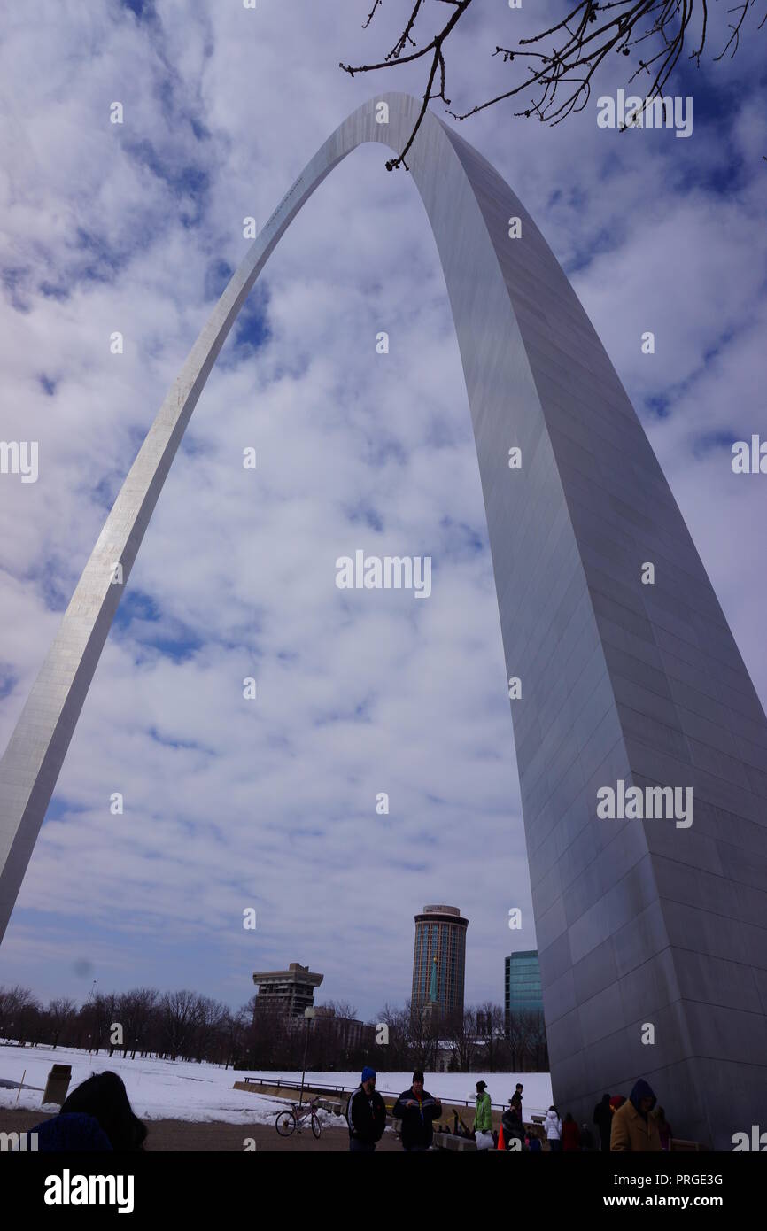 St. Louis gateway arch Stock Photo - Alamy