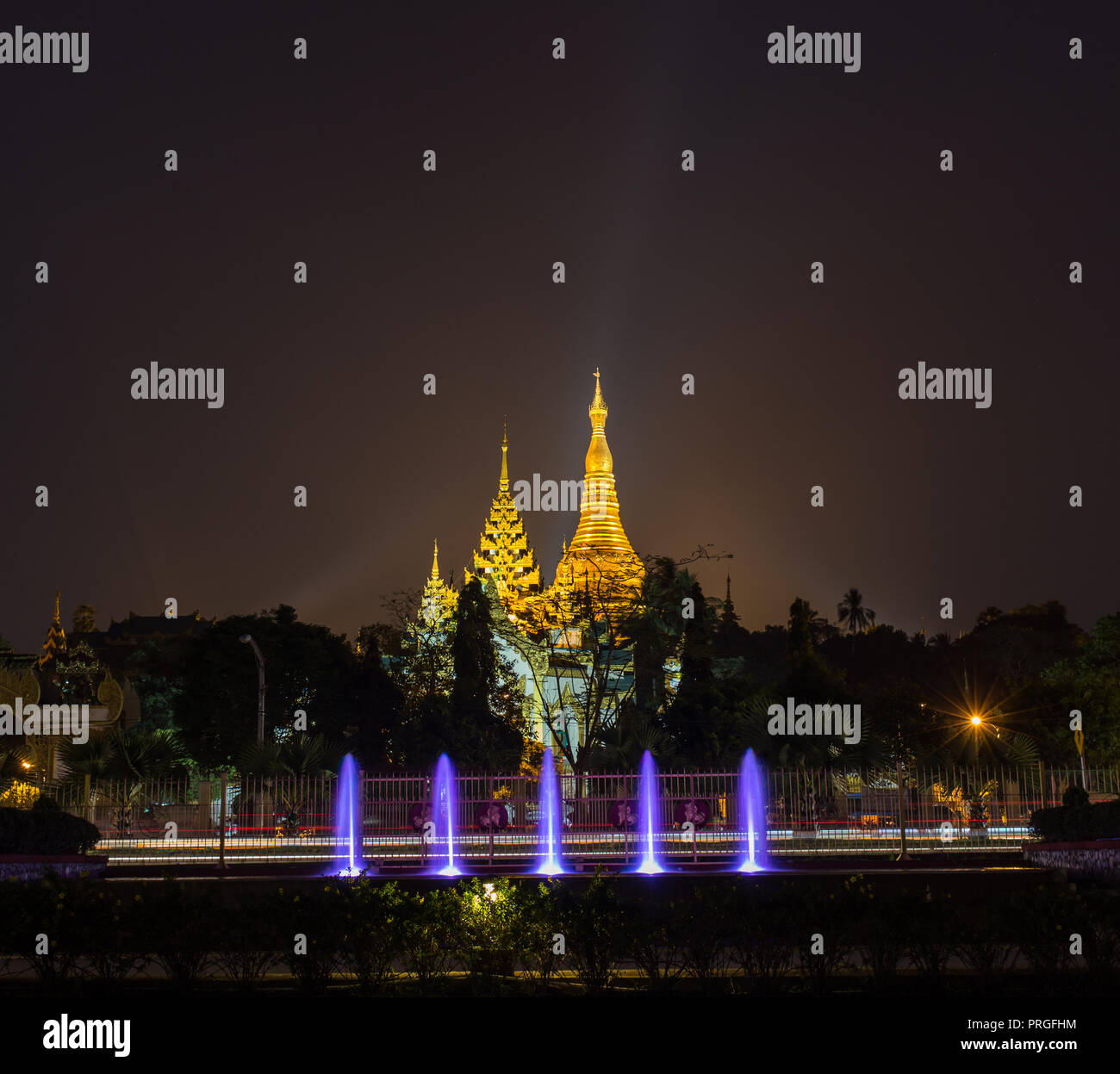 Holy Old Golden Rock stupa in Myanmar Stock Photo - Alamy