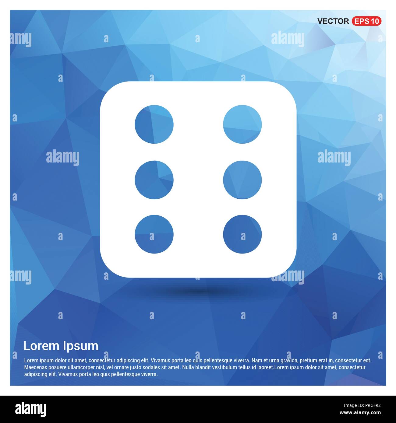Dice Cube Icon Stock Vector Image & Art - Alamy