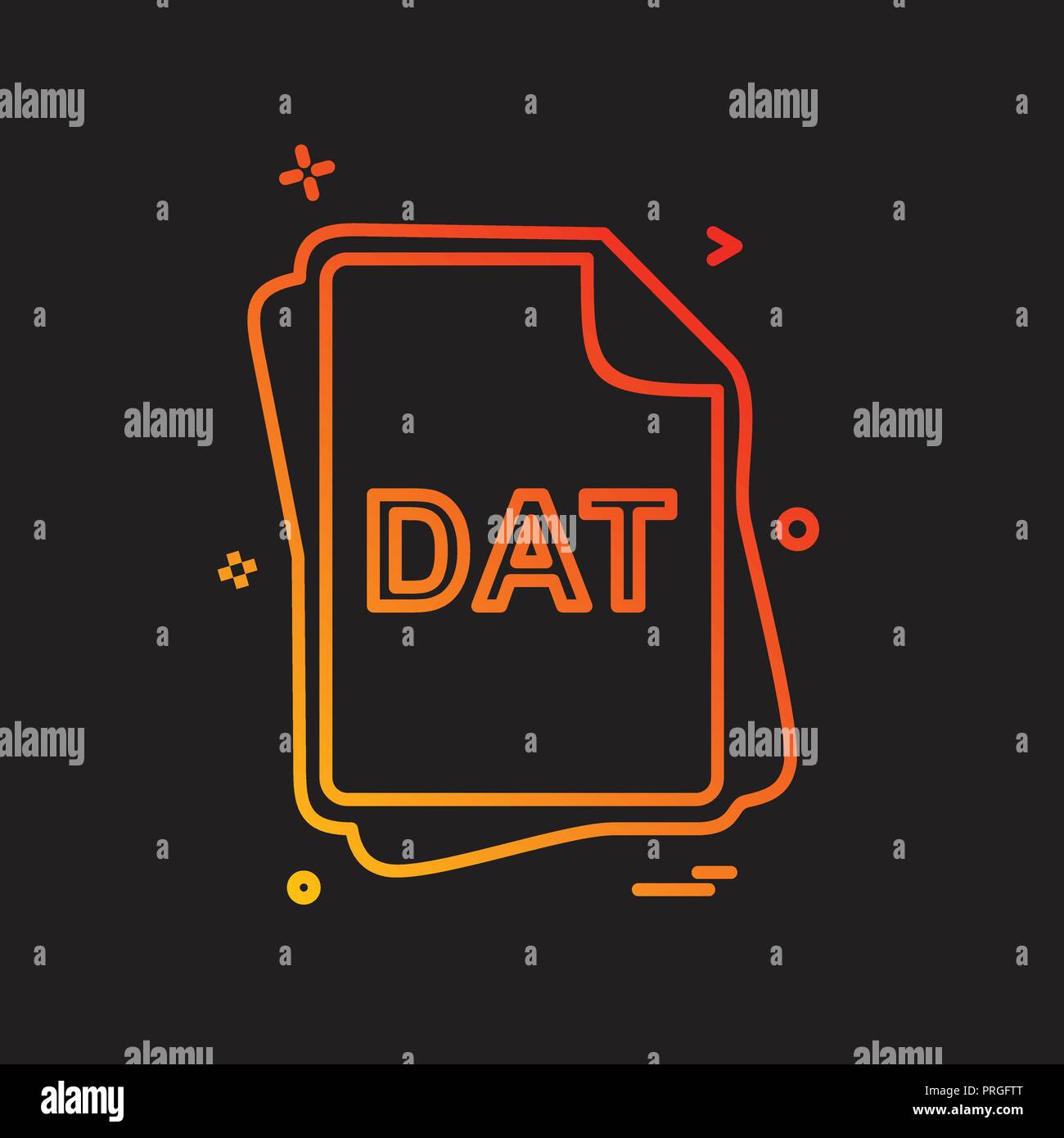 DAT file type icon design vector Stock Vector Image & Art - Alamy DAT file type icon design vector Stock Vector Image & Art - Alamy