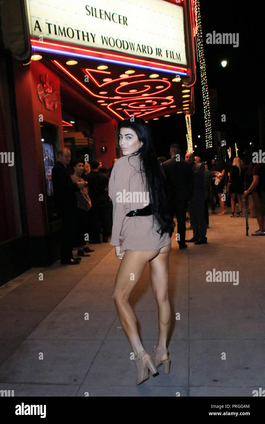 Melissa Howe attends the red carpet world premiere of 'Silencer ...