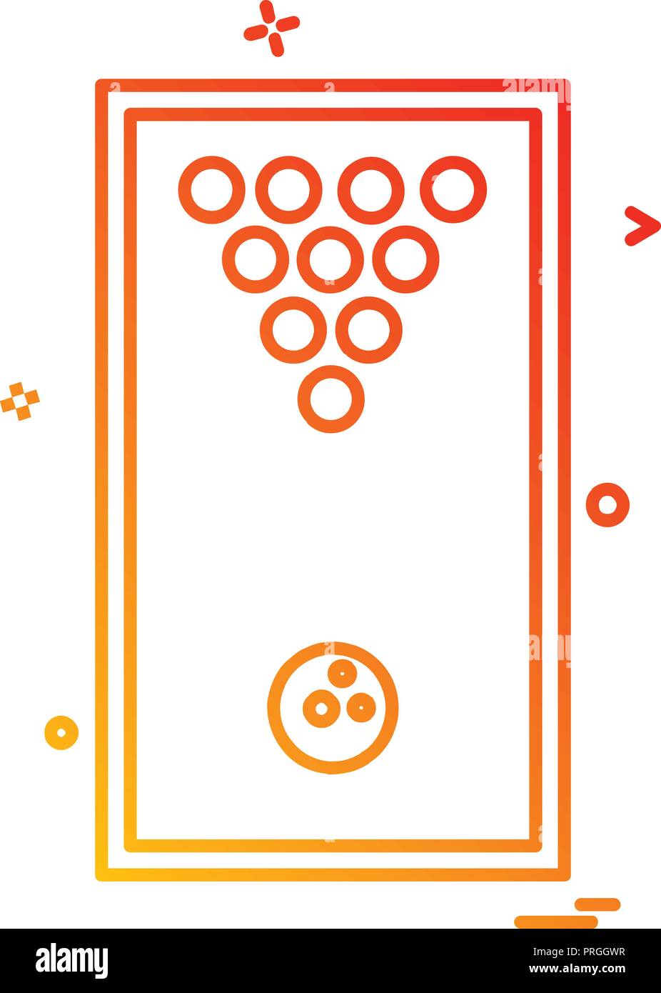 Snooker icon design vector Stock Vector Image & Art - Alamy