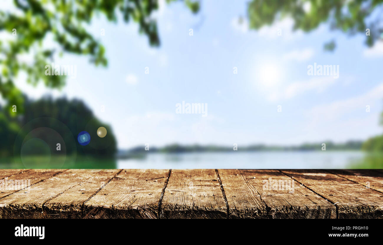 Empty table background Stock Photo - Alamy