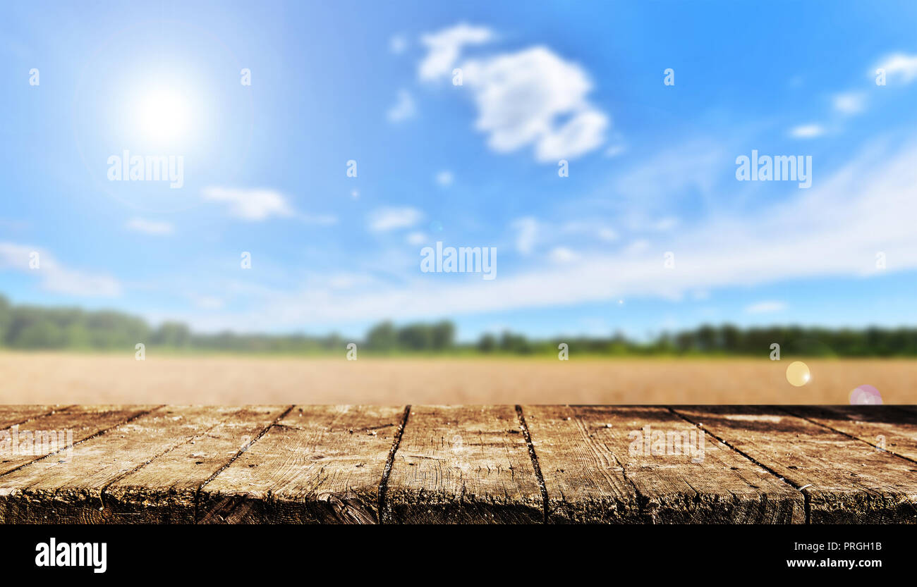 Empty table background Stock Photo - Alamy