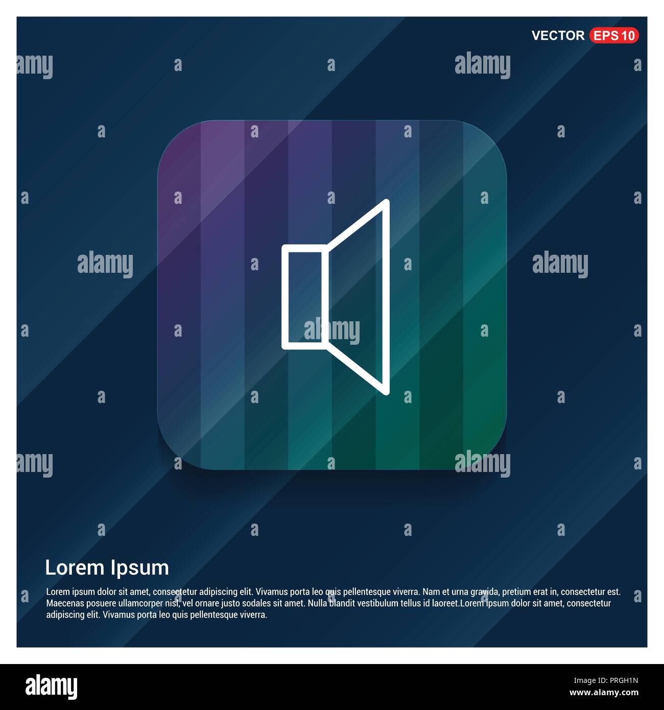 Sound volume icon - Free vector icon Stock Vector Image & Art - Alamy