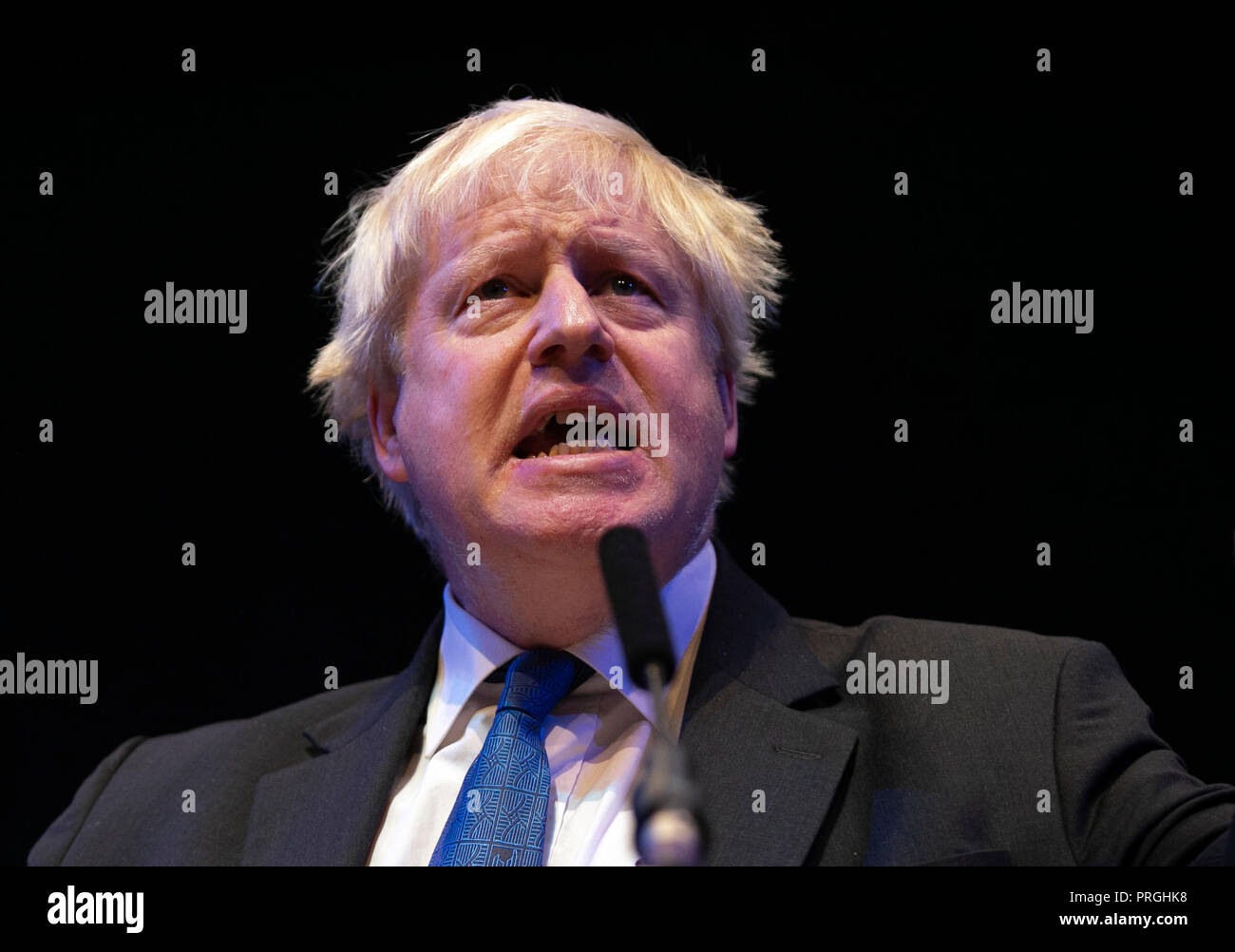 The former conservative home secretary hi-res stock photography and ...