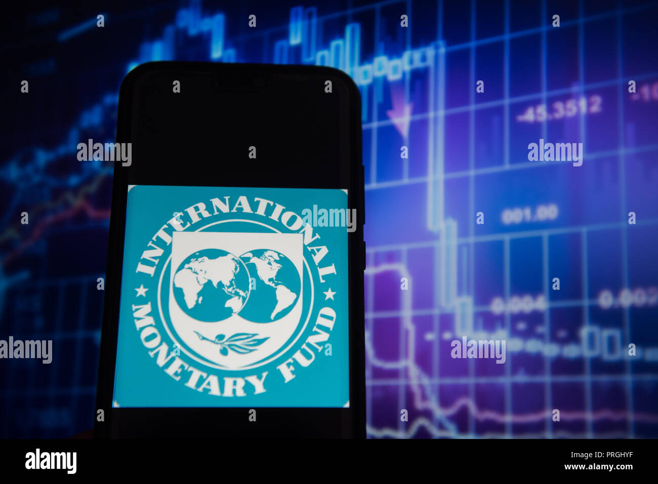 Imf logo hi-res stock photography and images - Alamy