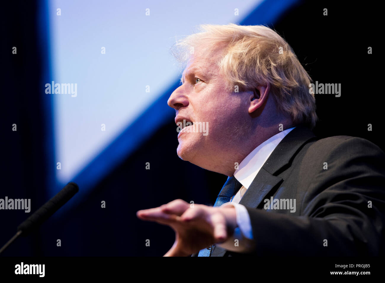 Angry speech podium hi-res stock photography and images - Alamy