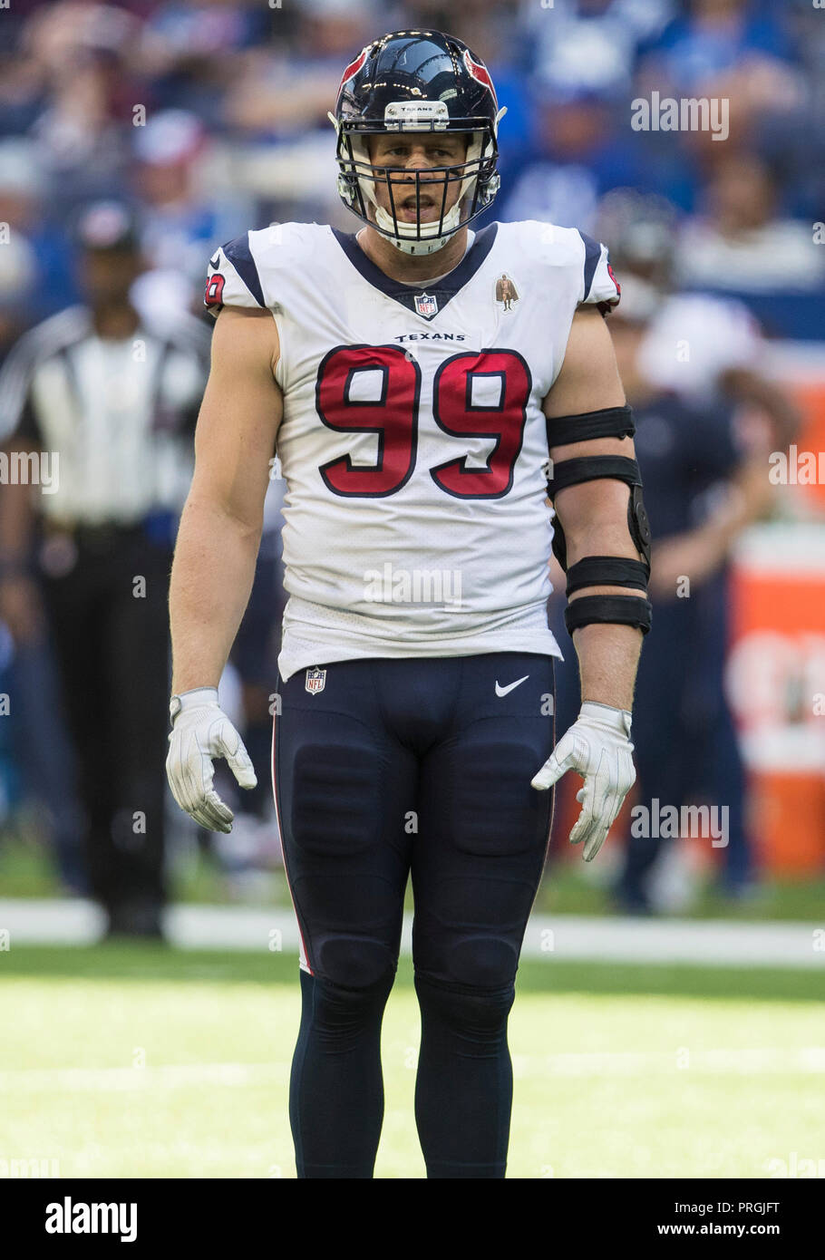 September 30, 2018: Houston Texans defensive lineman J.J. Watt (99 ...