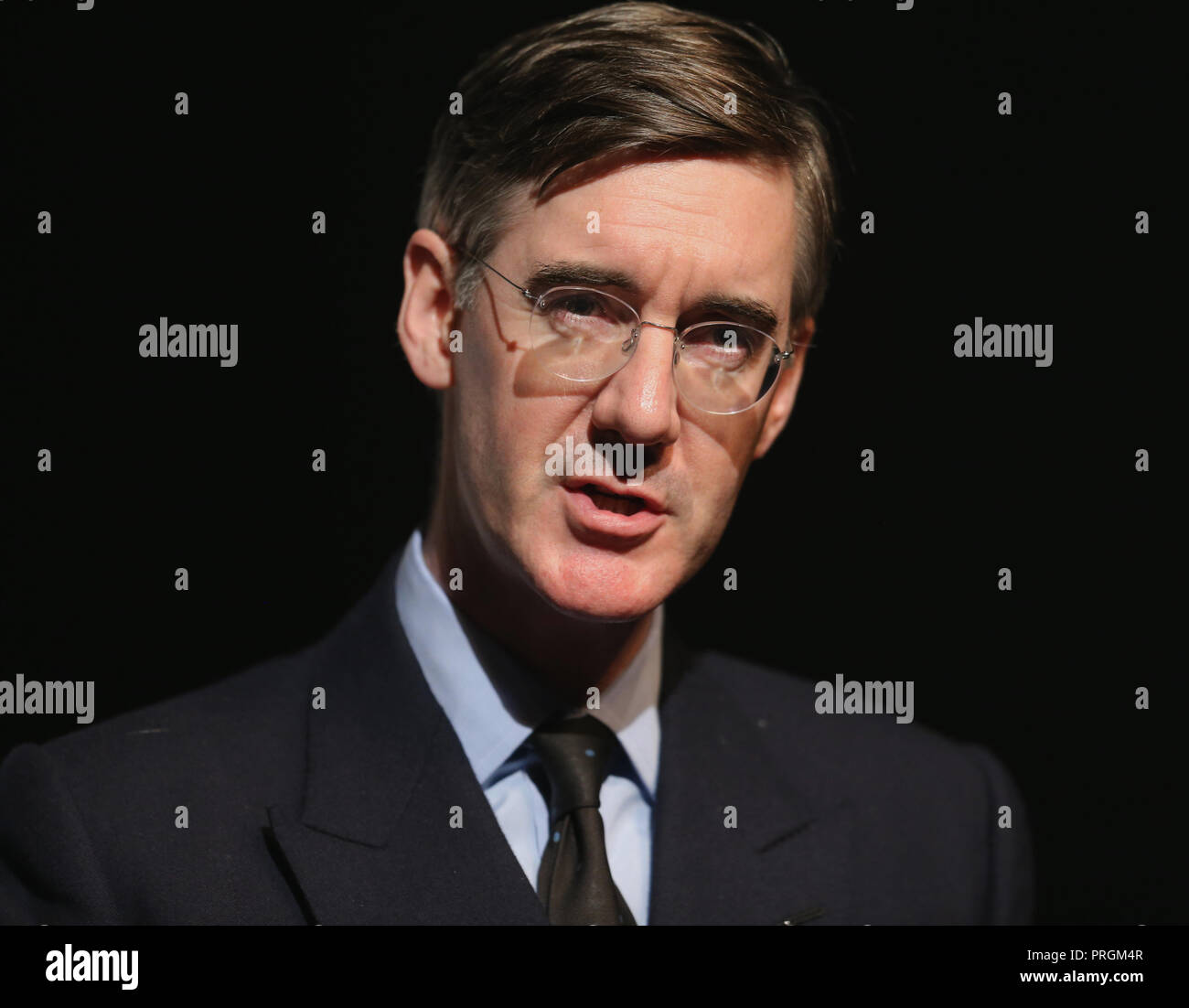 Rees mogg tory conference hi-res stock photography and images - Alamy