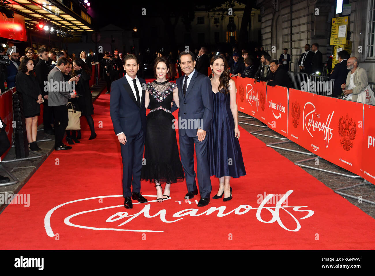 Michael Zegen, Rachel Brosnahan, Tony Shalhoub and Marin Hinkle attend ...
