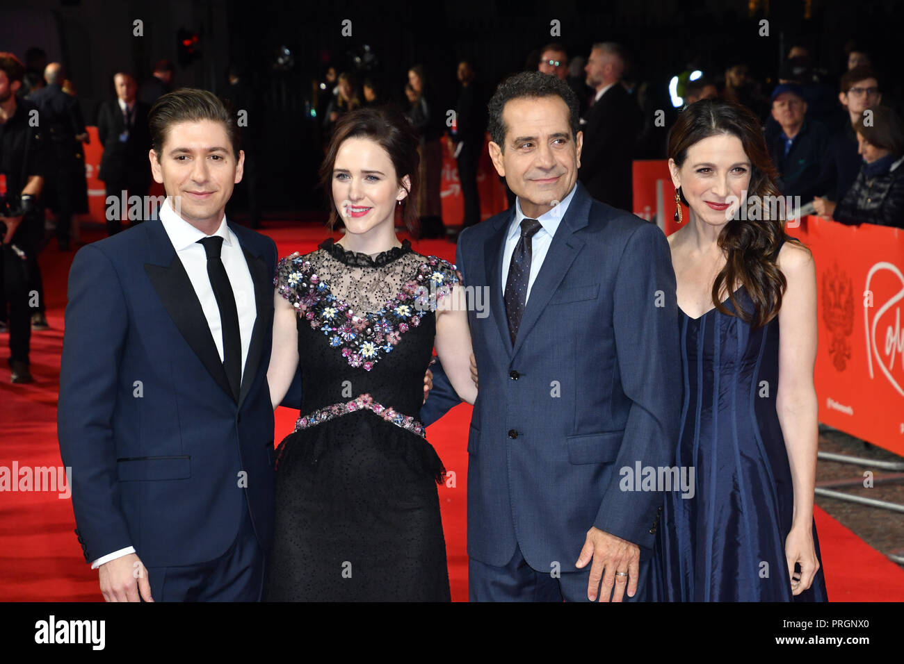 Michael Zegen, Rachel Brosnahan, Tony Shalhoub and Marin Hinkle attend ...