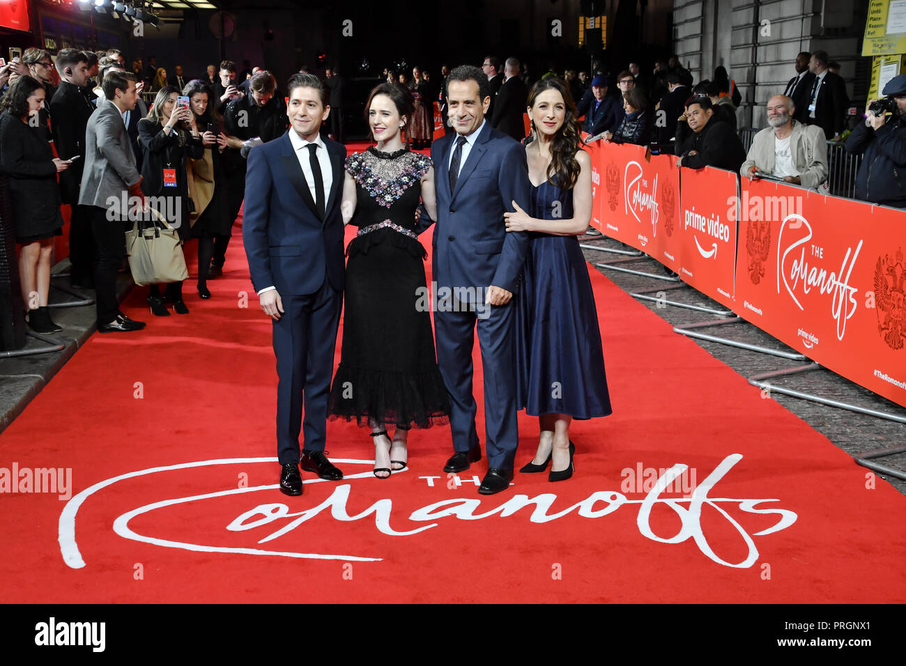 Michael Zegen, Rachel Brosnahan, Tony Shalhoub and Marin Hinkle attend ...