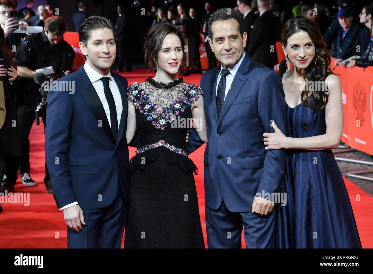 Michael Zegen, Rachel Brosnahan, Tony Shalhoub and Marin Hinkle attend ...