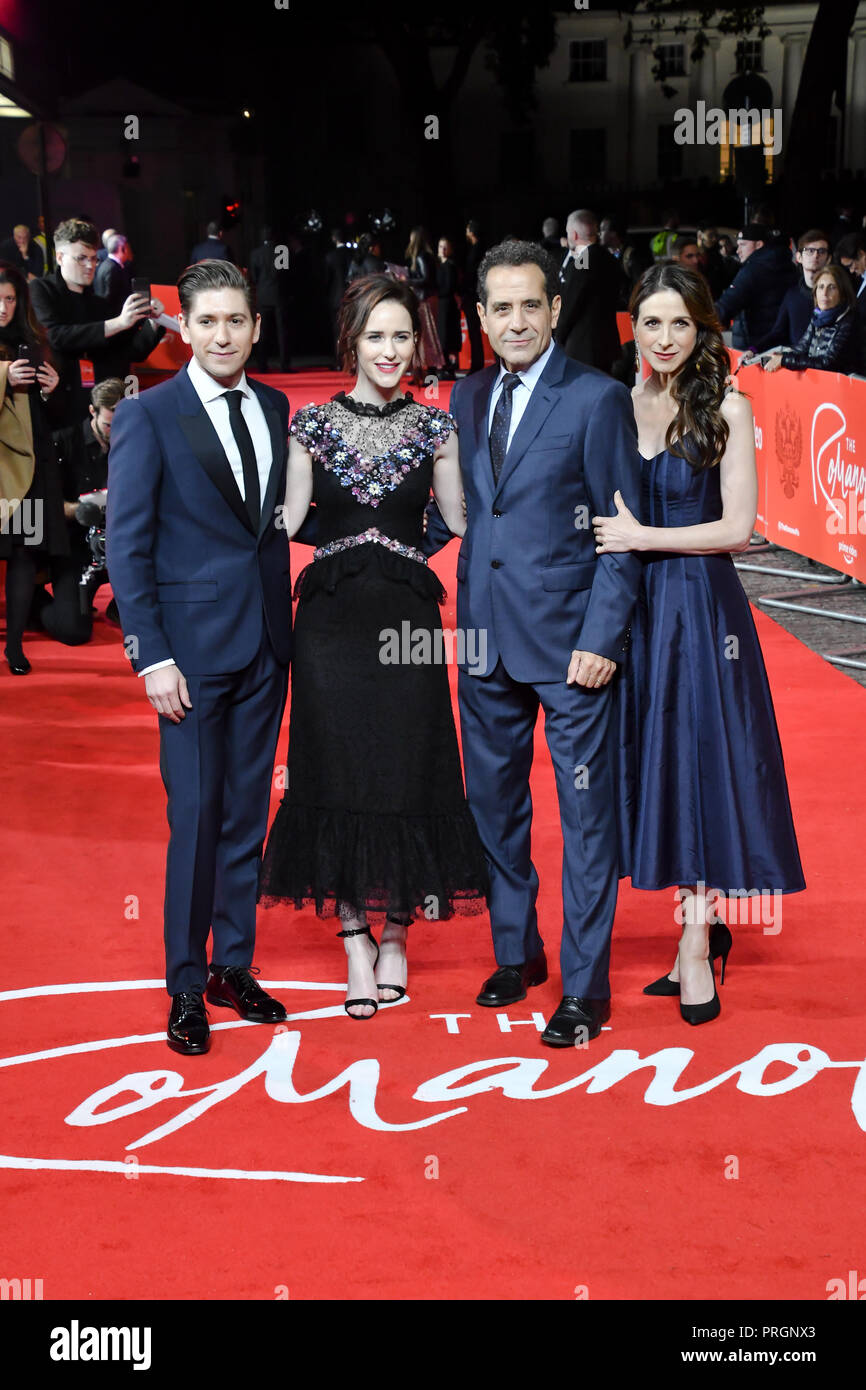 Michael Zegen, Rachel Brosnahan, Tony Shalhoub and Marin Hinkle attend ...