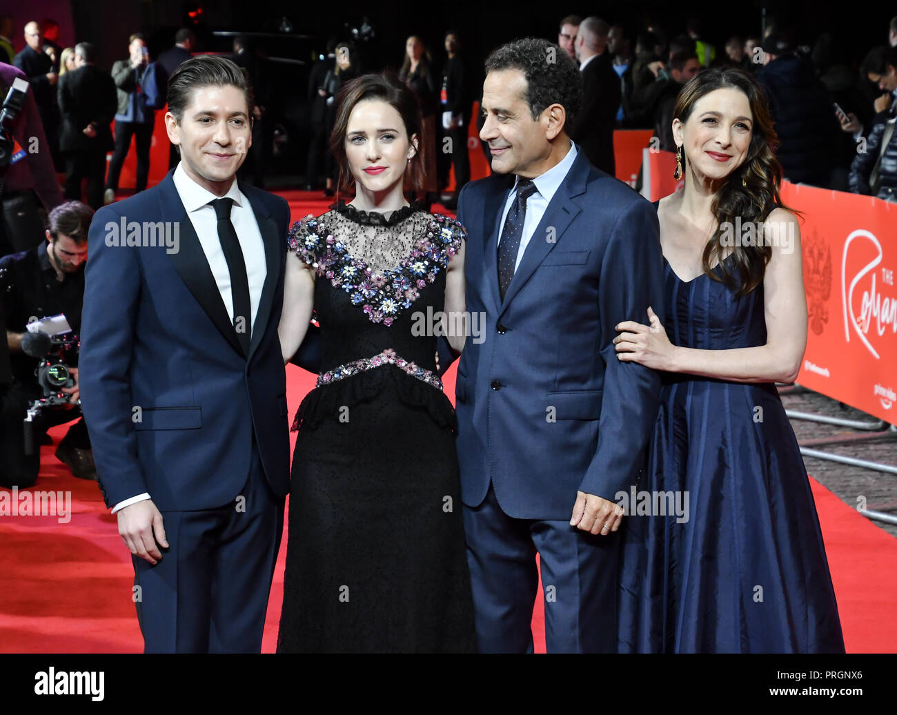 Michael Zegen, Rachel Brosnahan, Tony Shalhoub and Marin Hinkle attend ...