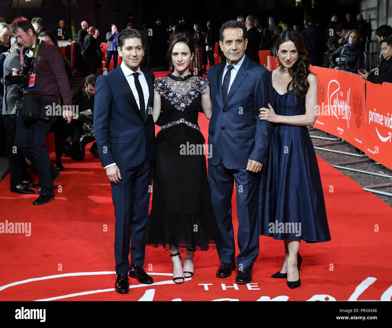 Michael Zegen, Rachel Brosnahan, Tony Shalhoub and Marin Hinkle attend ...