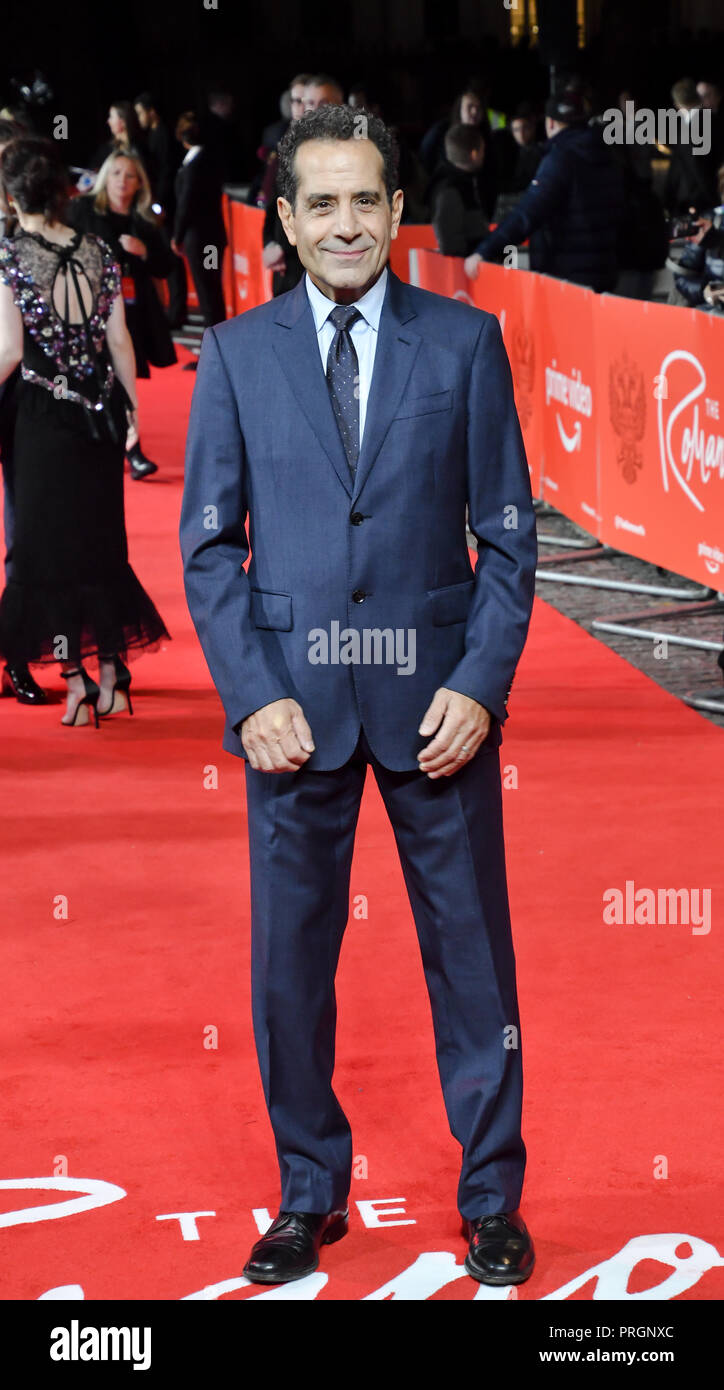 Tony Shalhoub attend The Romanoffs - World Premiere at CURZON MAYFAIR ...