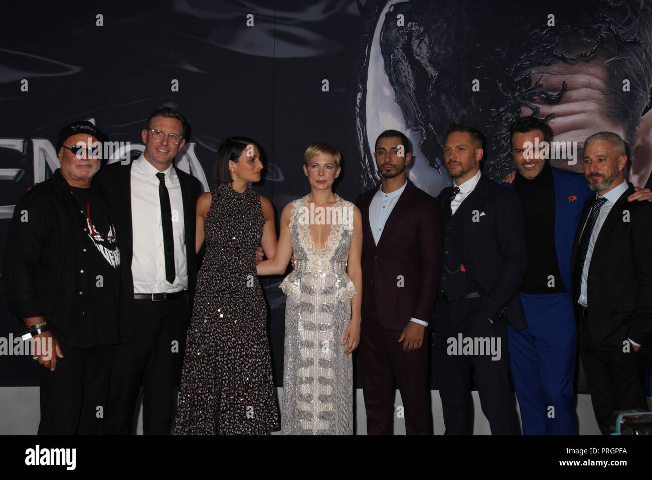 Ruben Fleischer, Jenny Slate, Michelle Williams,Riz Ahmed, Tom Hardy, Reid Scott 10/01/2018 The ...
