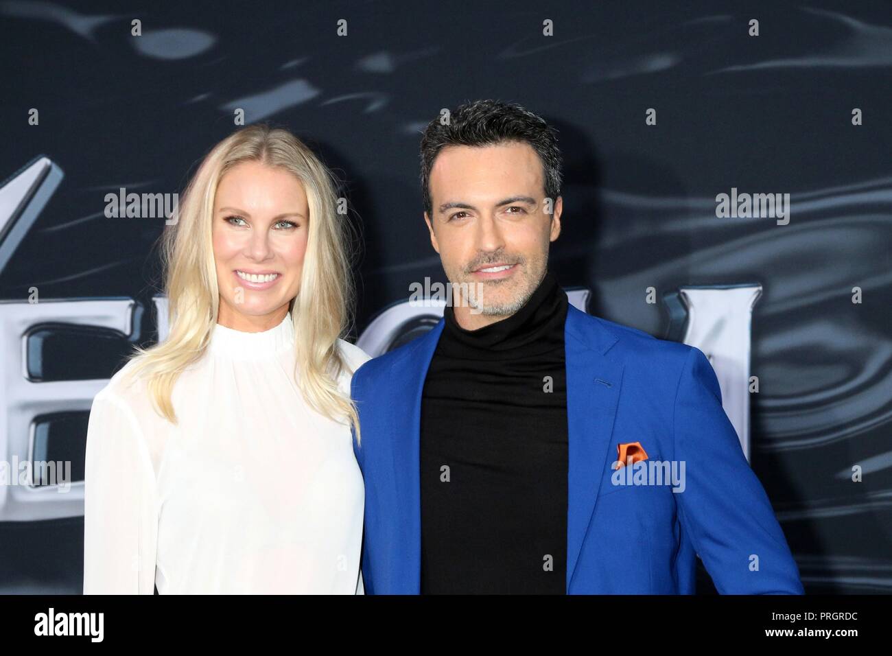 Los Angeles, CA, USA. 1st Oct, 2018. Elspeth Scott, Reid Scott at ...