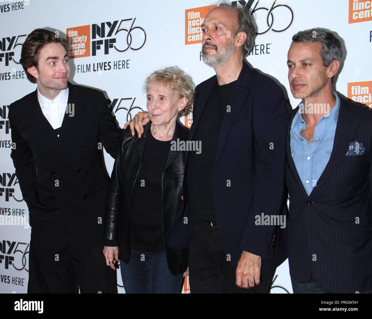 October 02, 2018 Robert Pattinson, Claire Denis, Kent Jones, Andrew ...