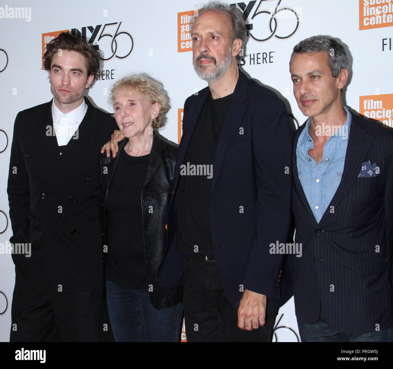 October 02, 2018 Robert Pattinson, Claire Denis, Kent Jones, Andrew ...