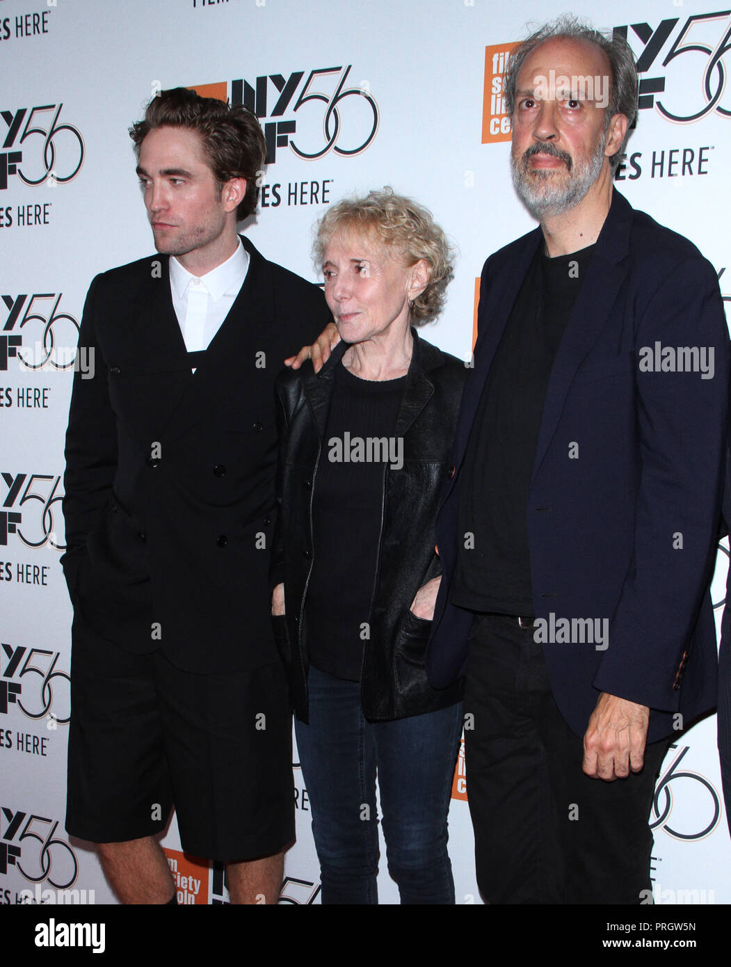 October 02, 2018 Robert Pattinson, Claire Denis, Kent Jones, Andrew ...